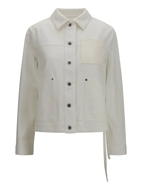 Loewe X Paula's Ibiza Denim Workwear Jacket - White
