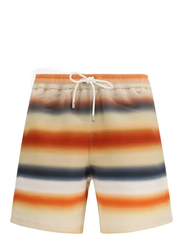Loewe X Paula's Ibiza Striped Technical Swim Shorts - Multicolour