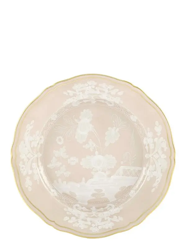 GINORI 1735 Oriente Italiano Collection Porcelain Dessert Plate - Beige