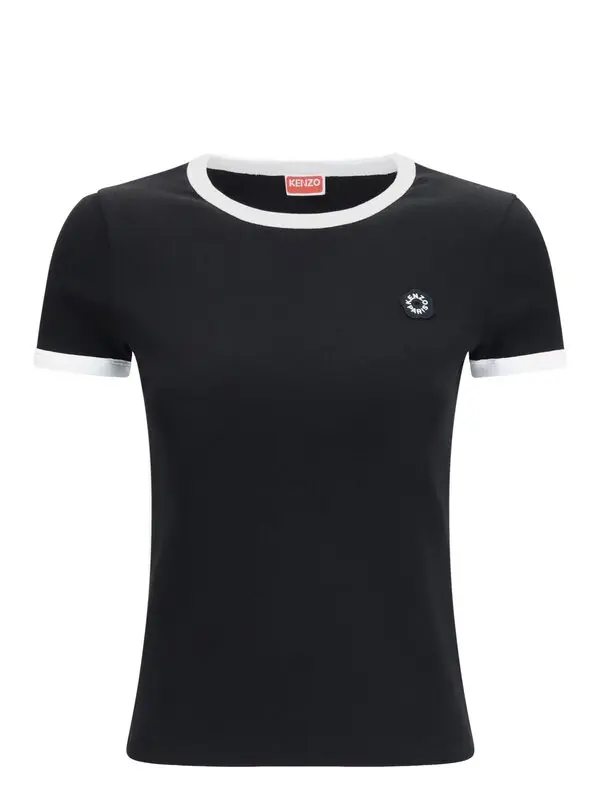 Kenzo Embroidered Boke Flower T-shirt - Black