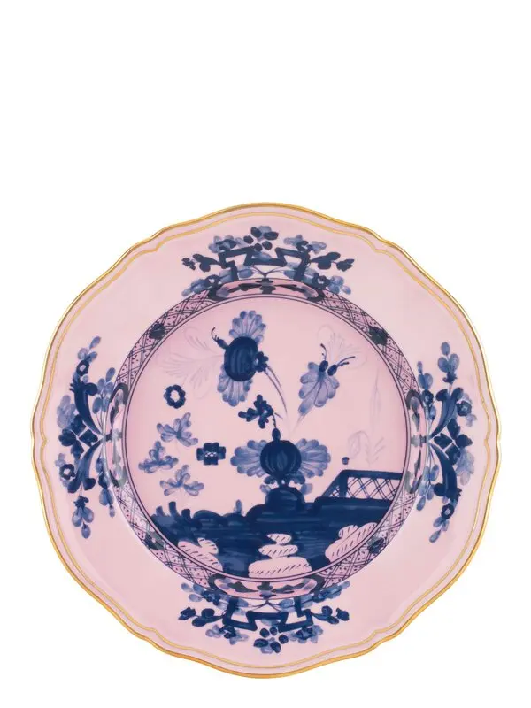 GINORI 1735 Oriente Italiano Collection Porcelain Flat Plate - Pink