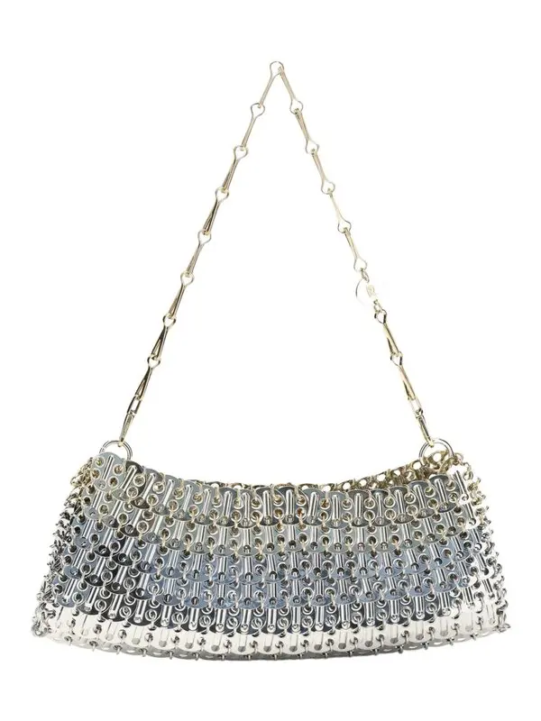 Rabanne Skyline Clutch - Silver