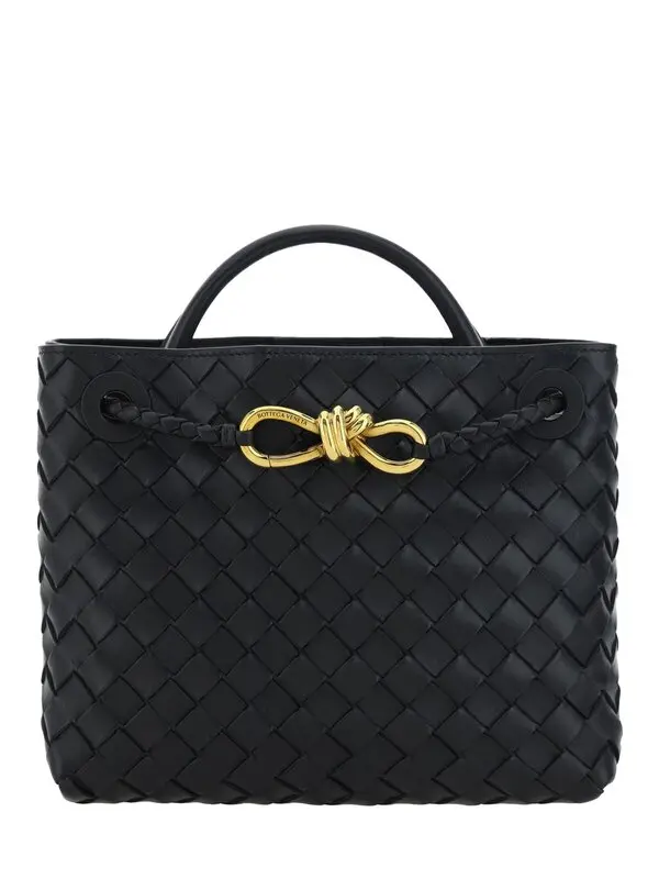 Bottega Veneta Andiamo Shoulder Bag - Black
