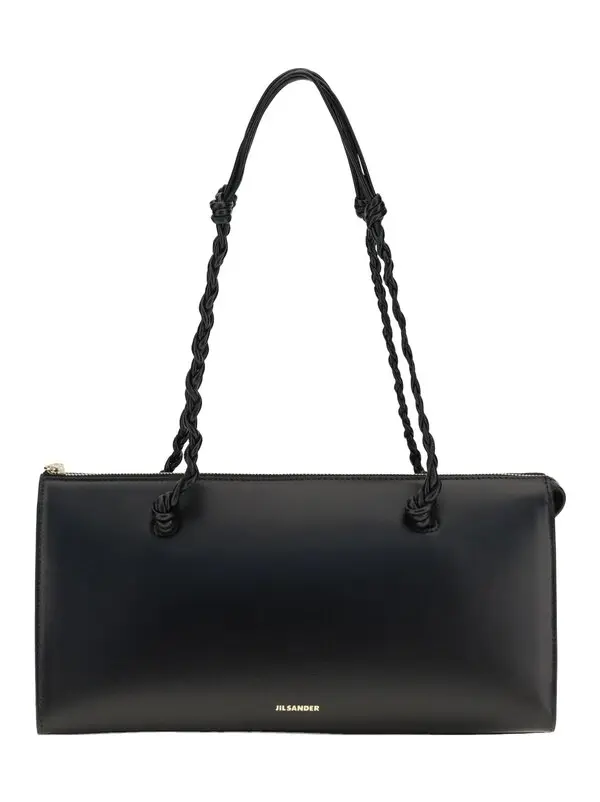 JIL SANDER Tangle Shoulder Bag - Black