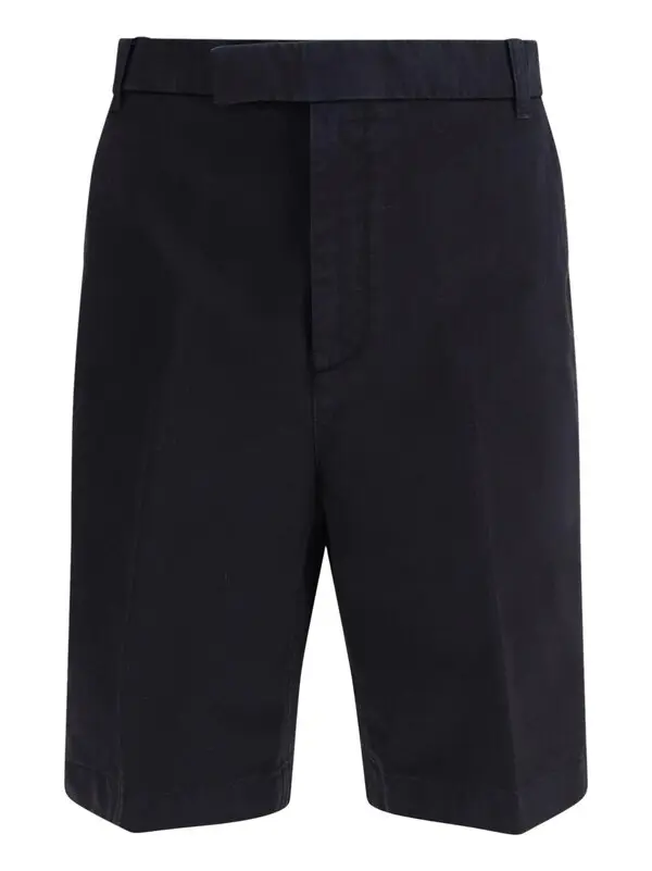 Thom Browne Typewriter Cloth Utility Chino Shorts - Blue