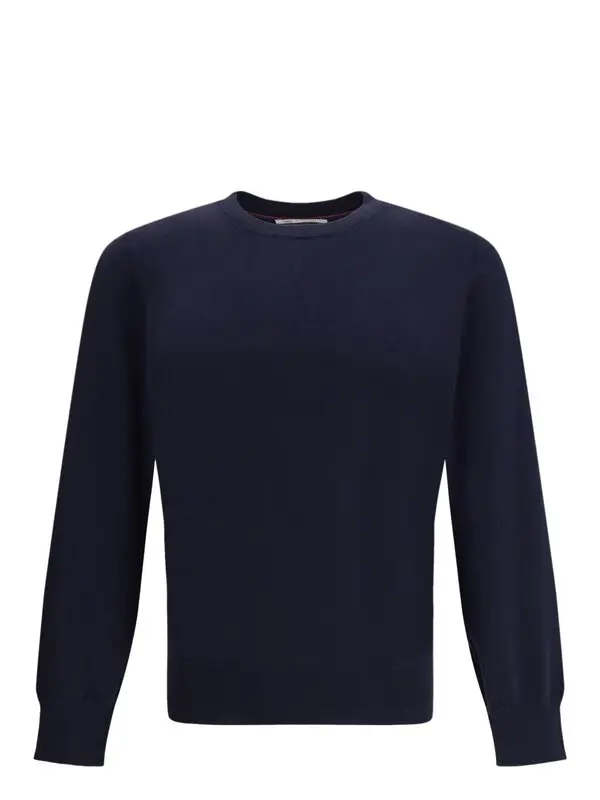 Brunello Cucinelli Cotton Sweater - Blue