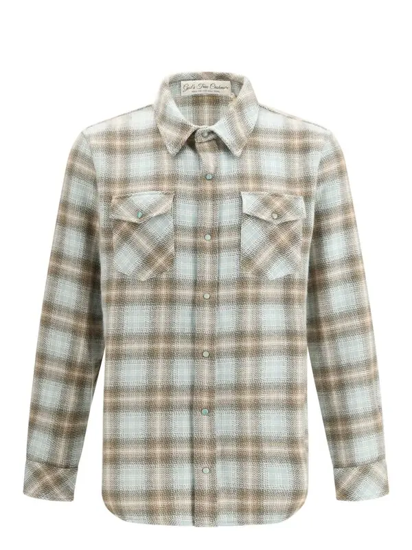 GOD'S TRUE CASHMERE Joy Shirt Ale - Multicolour