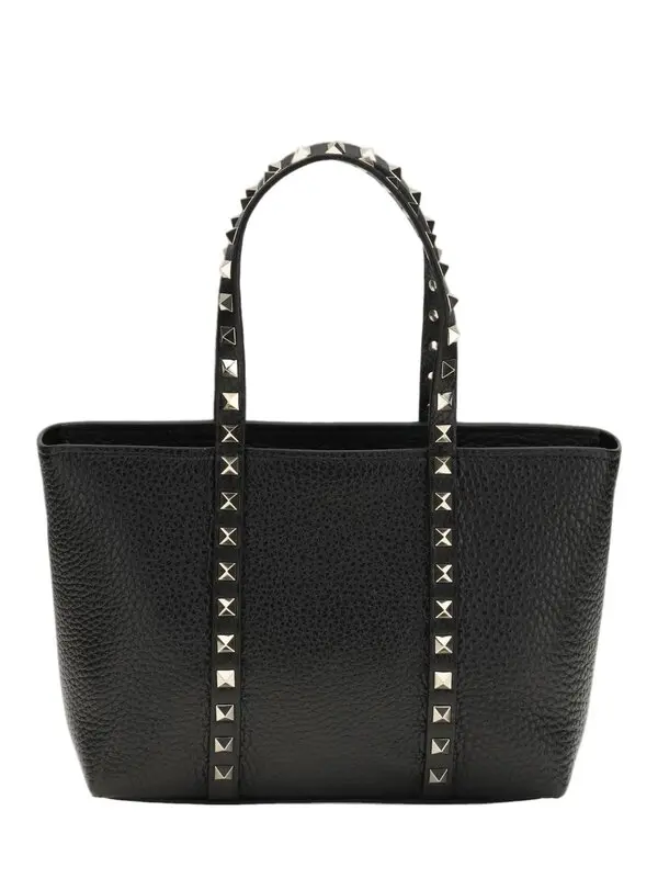 Valentino Garavani Small Rockstud Tote Bag - Black