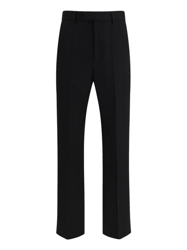 Valentino Garavani Virgin Wool Tailored Pants - Black