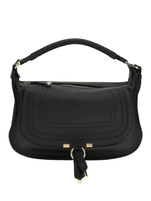 Chloé Marcie Small Shoulder Bag - Black