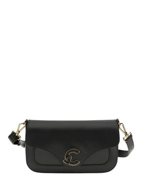 COCCINELLE C-me Shoulder Bag - Black