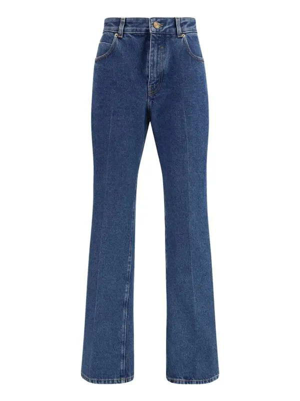Balmain Straight-leg Jeans - Blue