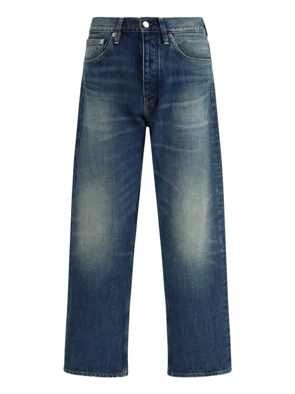 SUNFLOWER Loose Fit Jeans In Organic Cotton Denim - Blue