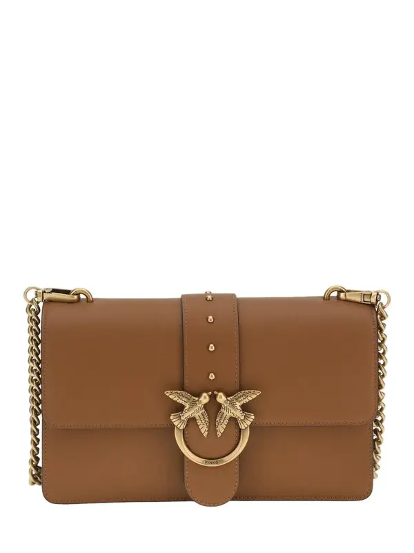 Pinko One Simply Love Bag One Shoulder Bag - Brown