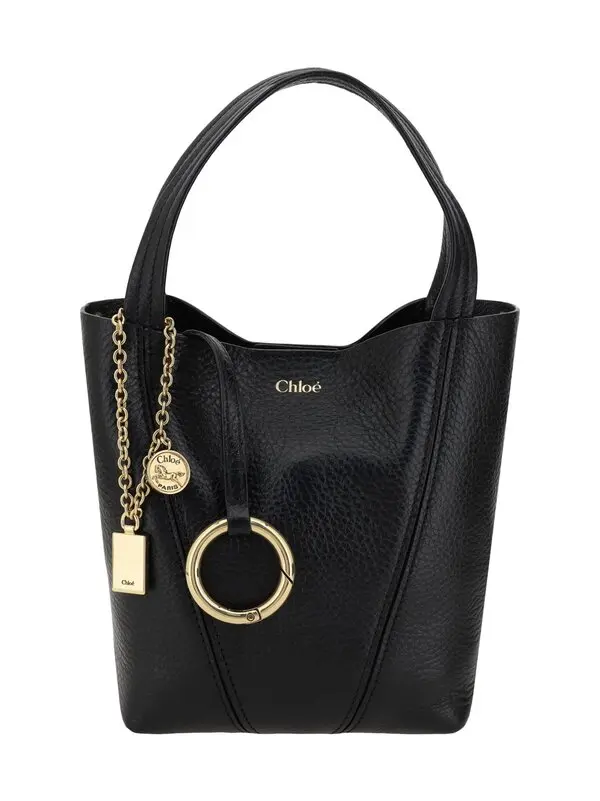 Chloé Spin Shoulder Bag - Black