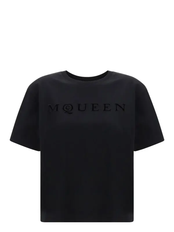 Alexander McQueen Logo T-shirt - Black