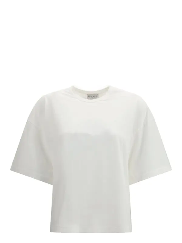 FORTE_FORTE Oversized Cotton Jersey T-shirt - White
