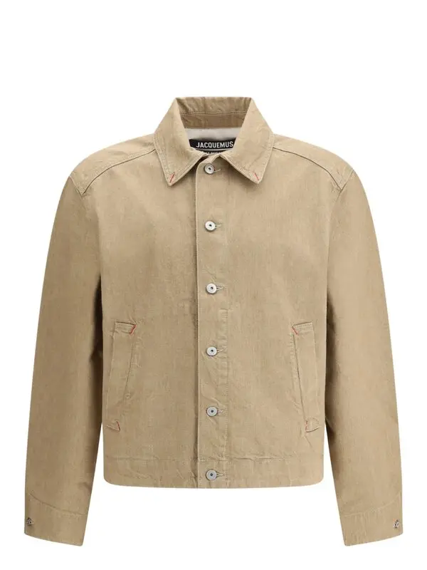 Jacquemus Mirada De-nîmes Denim Jacket - Beige