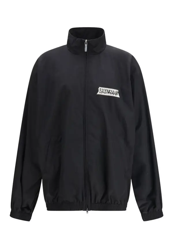 Balenciaga Masking Tape Jacket - Black