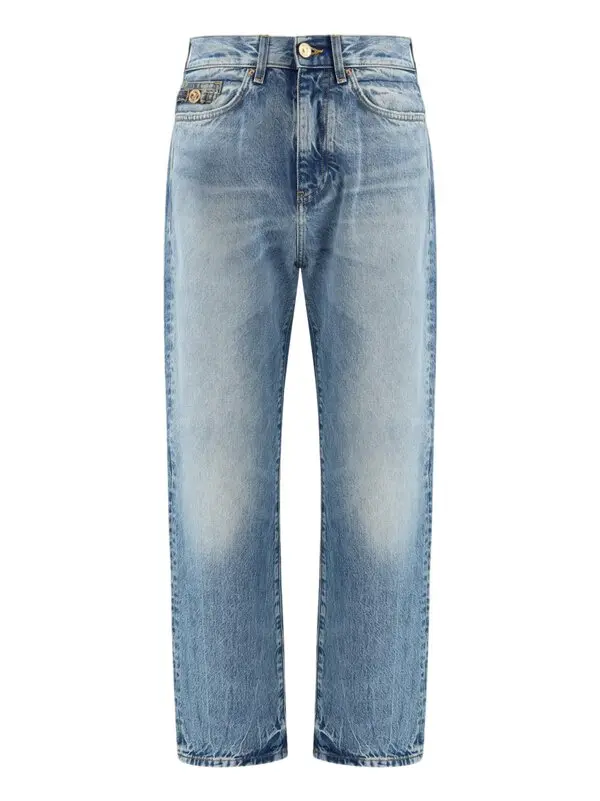 Versace Distressed Jeans - Light Blue