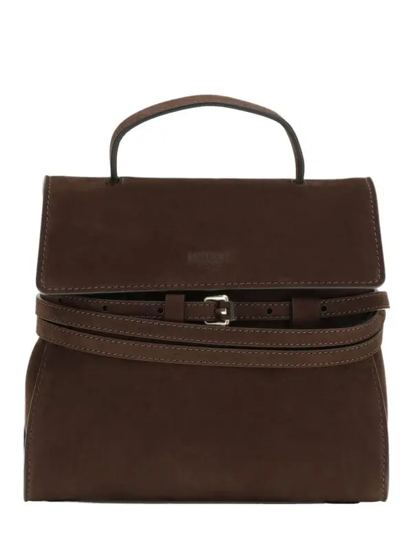 Moschino Tie Me Handbag - Brown