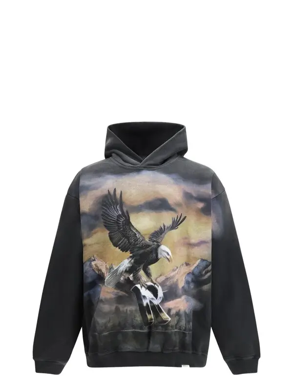 REPRESENT Chrome Flight Hoodie - Grey