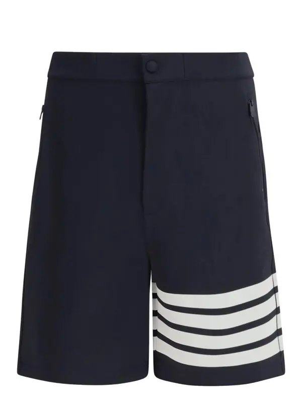 Thom Browne 4-bar Technical Shorts - Blue