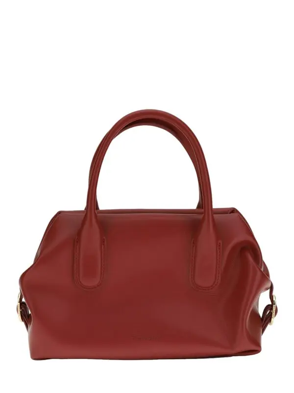 THEMOIRE Tallia Trunk Small Handbag - Red