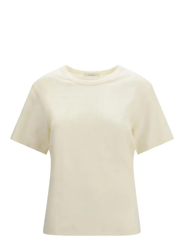 LEMAIRE Cotton T-shirt - Cream