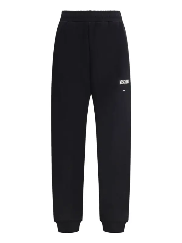 Moschino Cotton Sweatpants - Black