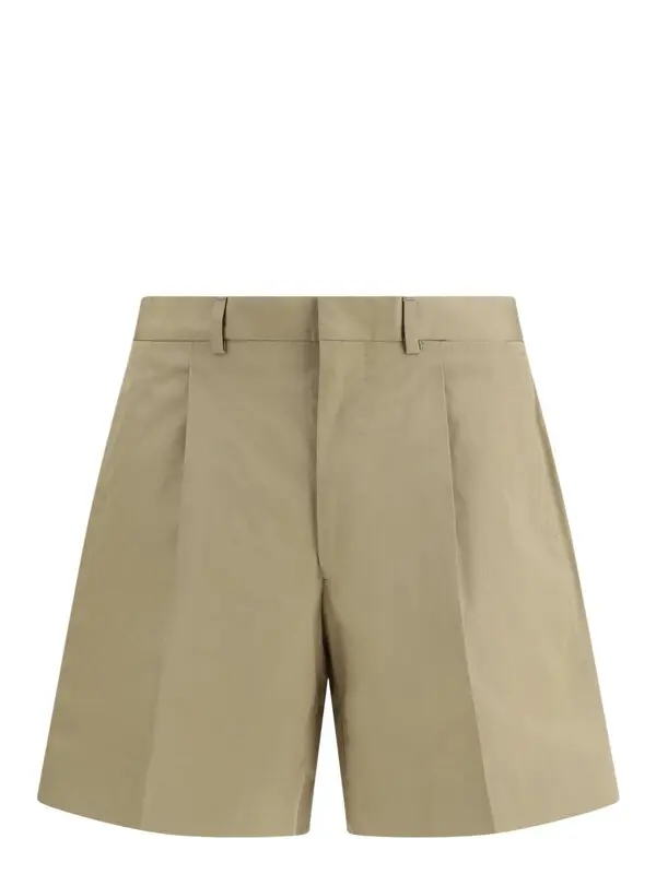 Prada Cotton Shorts - Beige
