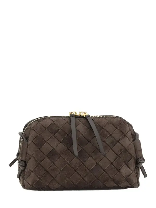 Bottega Veneta Mini Loop Shoulder Bag - Brown