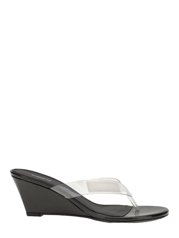 Coperni Wedge Flip-flop Sandals - Black