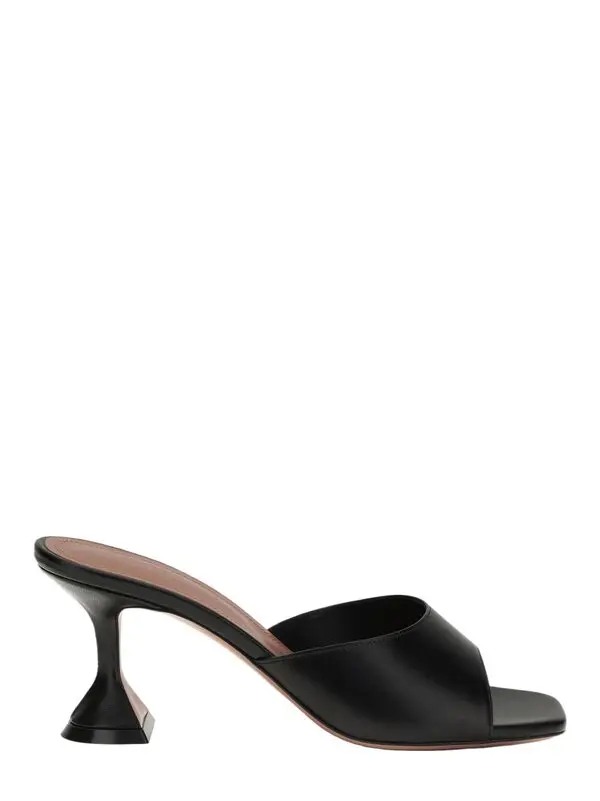 Amina Muaddi Lupita Sandals - Black