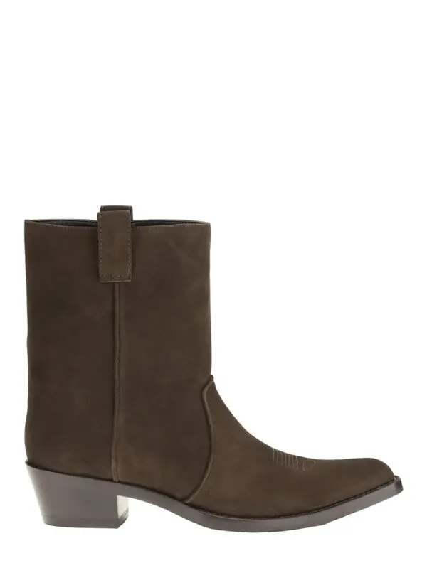 Khaite Clive Ankle Boots - Brown