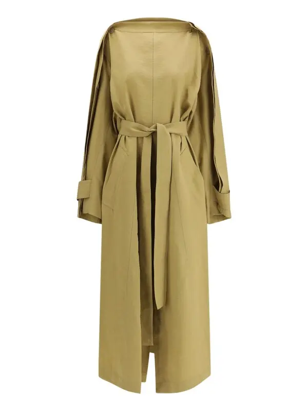 PETAR PETROV Trench Coat Dress - Beige