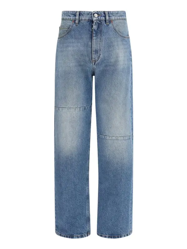 MAISON MARGIELA Five-pocket Paneled Jeans - Blue