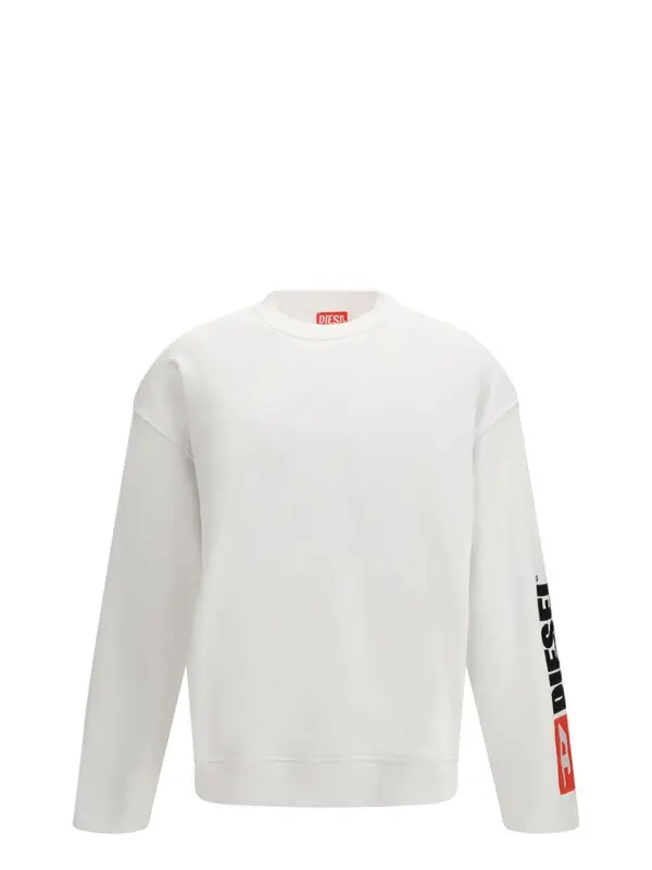 DIESEL® Logo Sweatshirt - White