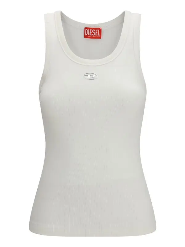 DIESEL® T-anki-od Ribbed Tank Top - White