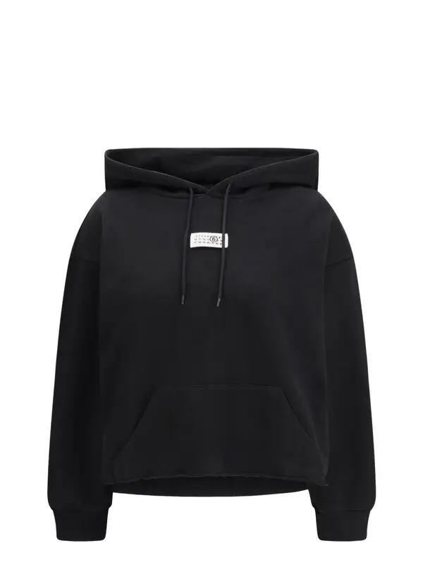 MAISON MARGIELA Cotton Hoodie - Black