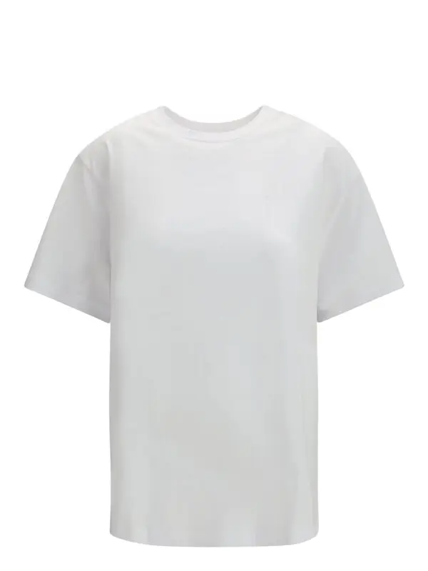 Kenzo Cotton T-shirt With Boke Flower Embroidery - White