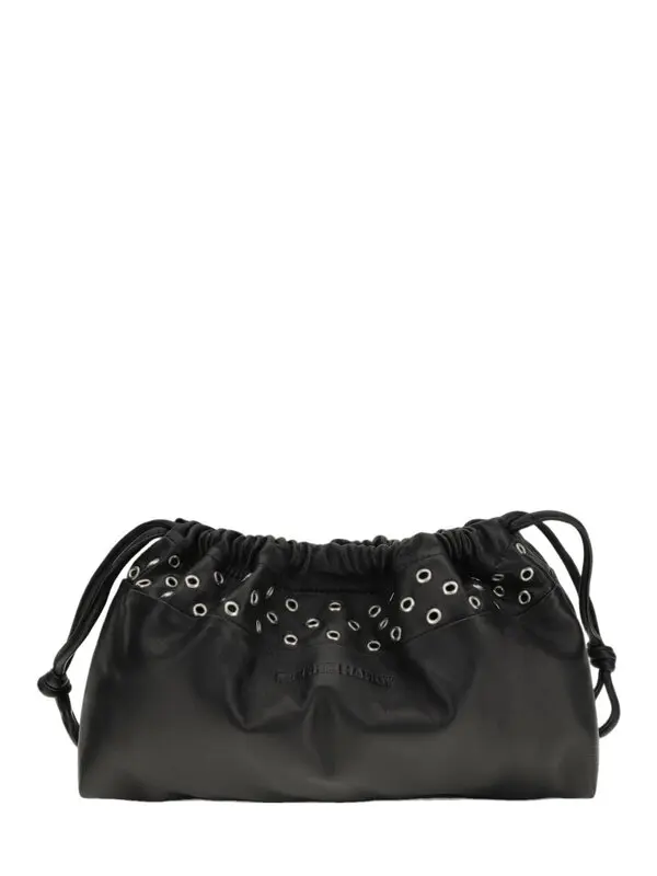 Pierre Hardy Double Clutch With Eyelets - Black