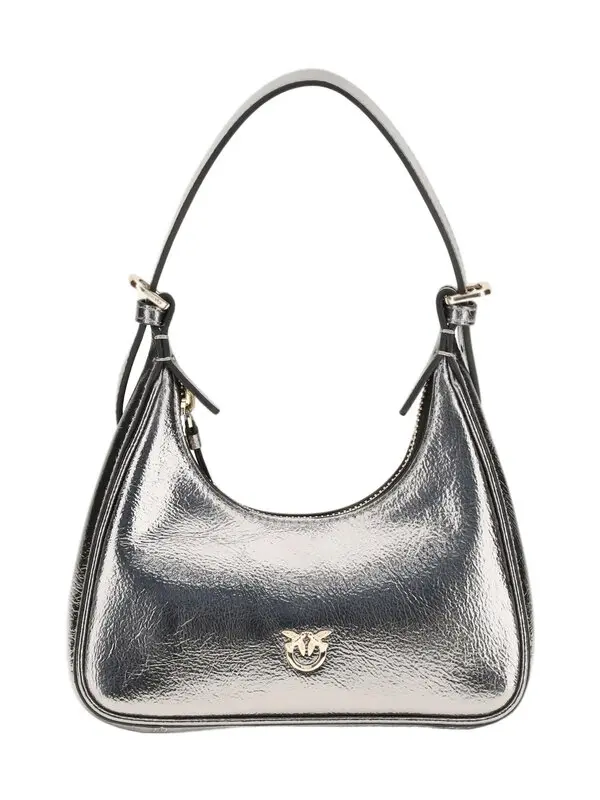 Pinko Baby Miss Shoulder Bag - Silver