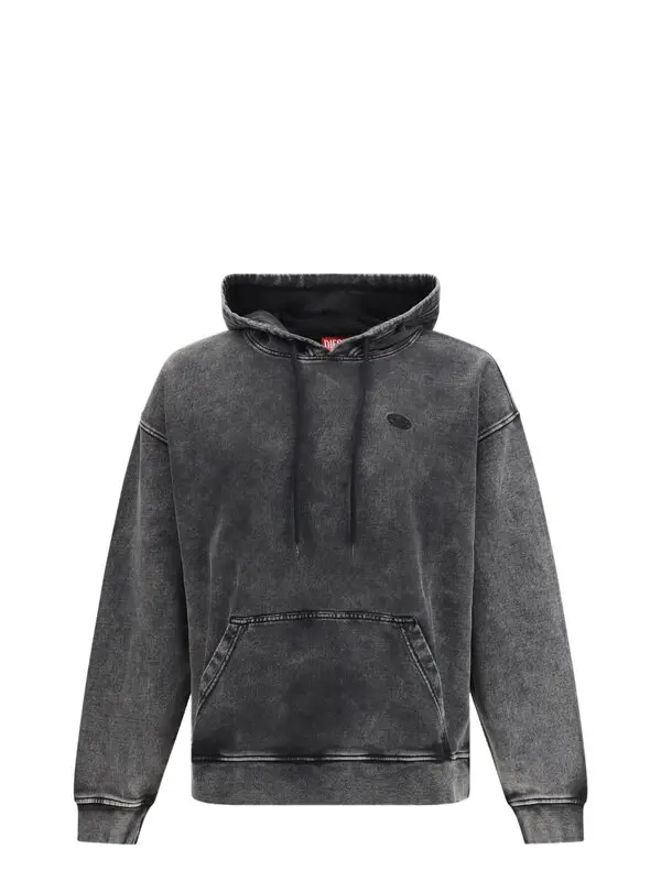 DIESEL® S-boxt-hood-den Hoodie - Black