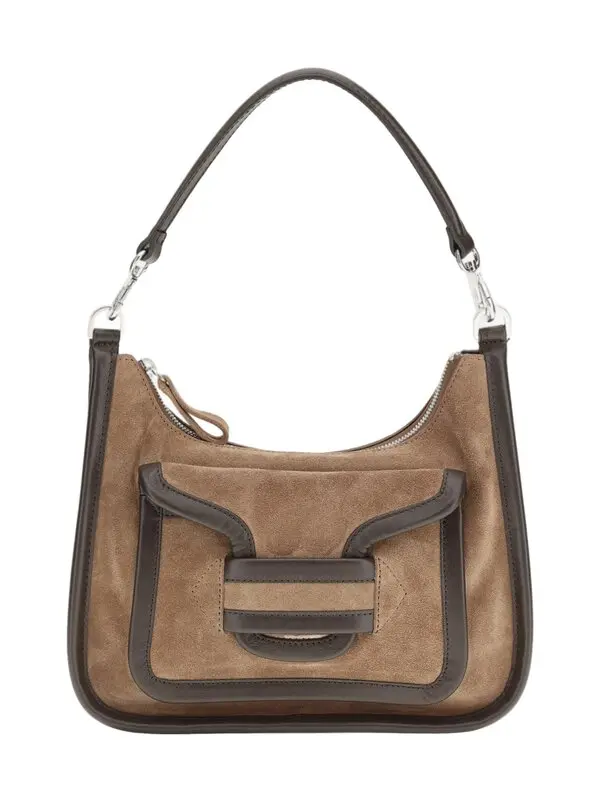 Pierre Hardy Alpha Day Miss Leather Shoulder Bag - Brown