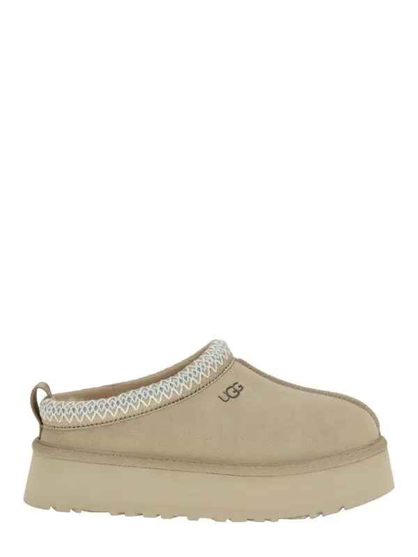 UGG Tazz Ii Suede Platform Mules - Beige