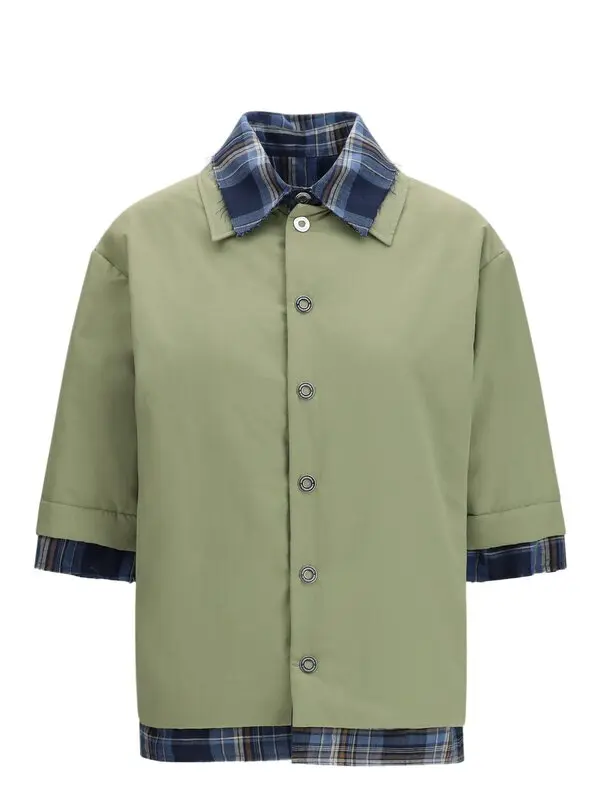 MARBELL Peggy Bowling Shirt - Green