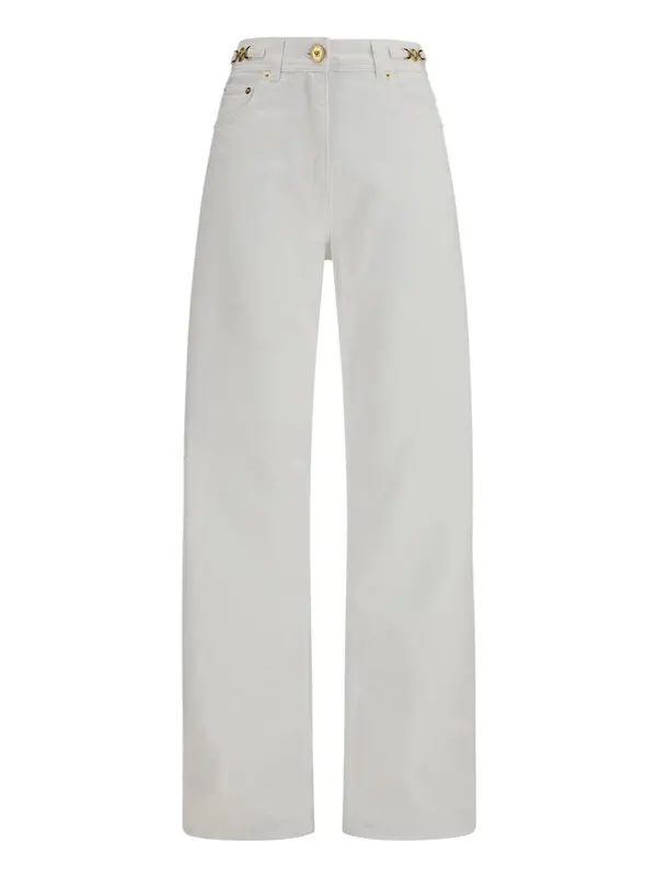 Versace Medusa '95 Straight Leg Jeans - White