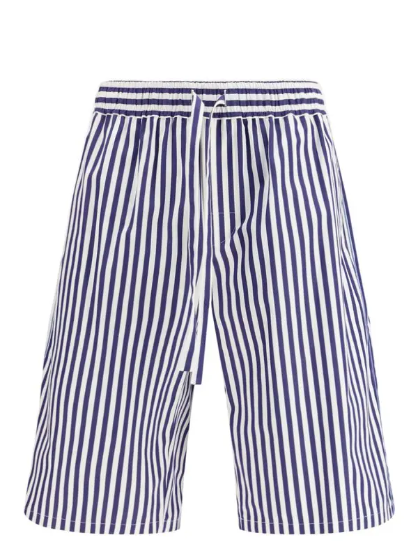Dolce & Gabbana Striped Drawstring Shorts - Multicolour