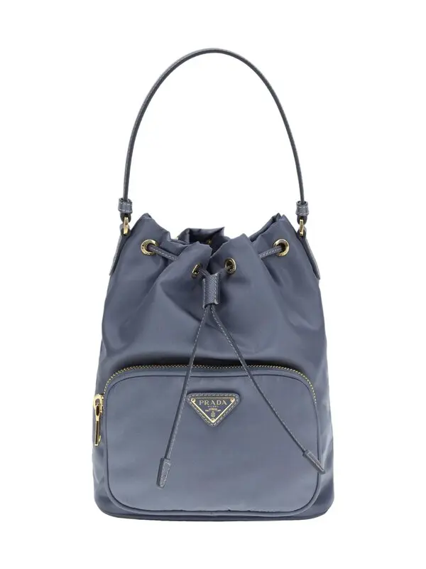 Prada Re-nylon Bucket Bag - Blue